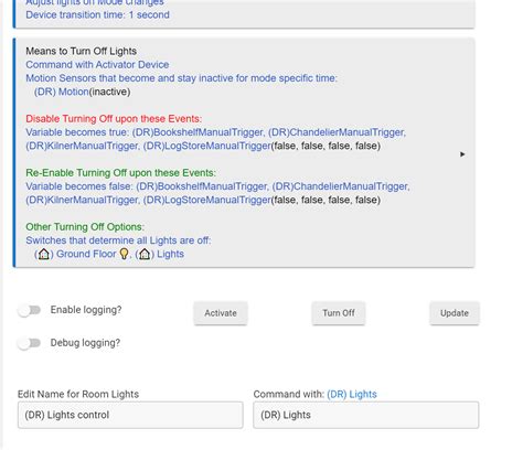 Zigbee Group Messaging In Room Lights Room Lighting Hubitat
