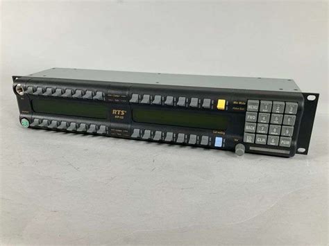 RTS KP Black Lever Rackmount Keypanel W Power Supply Joseph Finn Co Inc