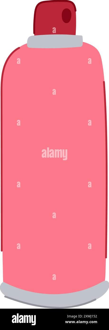 Refillable Spray Bottle Cartoon Vector Illustration Stock Vector Image