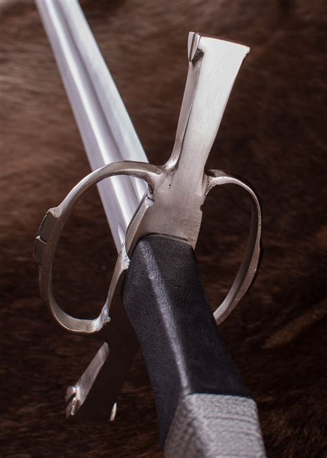 Longsword With Parrying Ring 15th C Incl Scabbard Long Sword Two