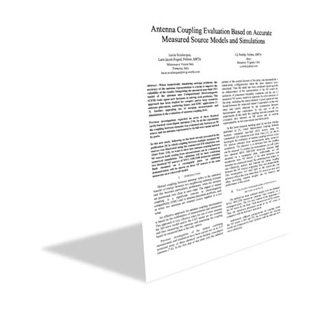 Antenna Coupling Evaluation Based On Accurate Measured Source Models