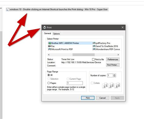 Windows 10 Associate Url Shortcut File To Open With An Internet