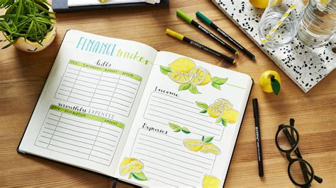 Journal July: finance tracker - Ideas - edding