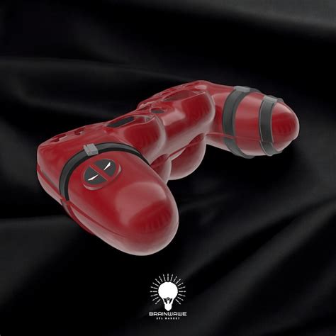 Deadpool Ps4 Dualshock Case Stl Files 3d Dualshock Case Stl Files 3d Printable Ps4 Accessory Etsy
