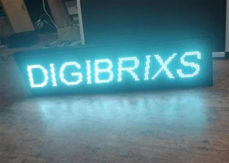 10 Mm P10 Smd Scrolling Led Display White At Rs 8000piece In Bengaluru Id 23460663697