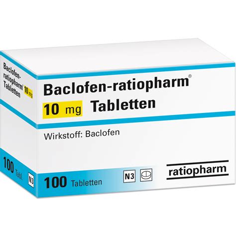 Baclofen Medication Template
