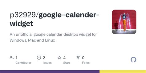GitHub P Google Calender Widget An Unofficial Google Calendar Desktop Widget For Windows