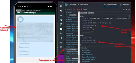 Can I Use Cssstyle Devtools For A React Native App Stack Overflow
