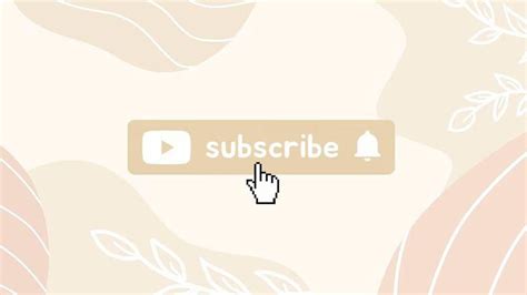 Part 2 10 Subscribe Buttons Tombol Subscribe Cute Aesthetic