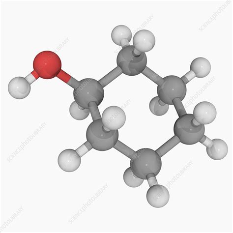 Cyclohexanol Molecule Stock Image F0046279 Science Photo Library