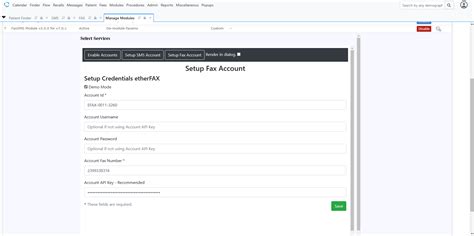 OpenEMR Fax And Or SMS Module Guide OpenEMR Development OpenEMR