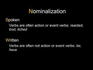 Nominalization Intro PPT