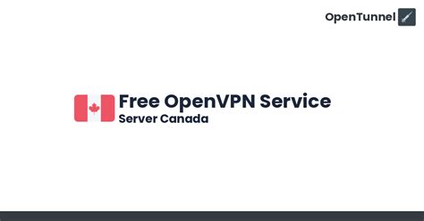 OpenTunnel OpenVPN Server Canada CAO