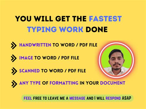 Fast And 100 Accurate Typing Work Upwork