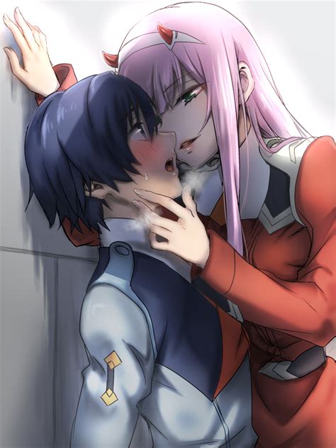 Zero Two And Hiro Darling In The Franxx Drawn By Herozuxxhrd