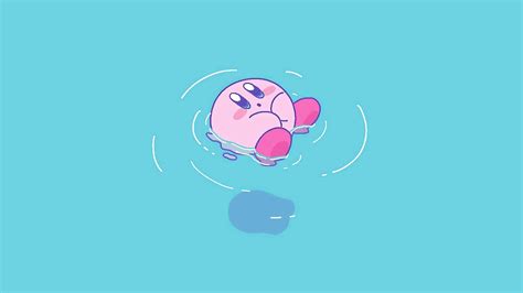Kirby Floating 1920x1080 R Wallpaper