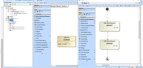 Uml How To Update A Variable In An Activity Diagram During Simulation