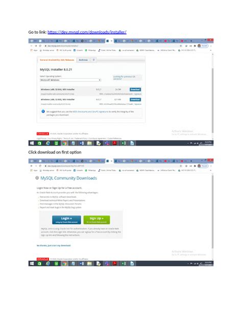 Mysql Server Installation Steps Pdf
