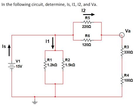 solved in the following circuit determine is ﻿i1 ﻿i2