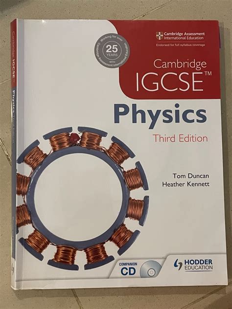 Physics Cambridge Igcse Third Edition Textbook Hobbies And Toys Books And Magazines Textbooks On