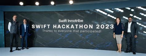 swift hackathon 2023 winning teams announced swift