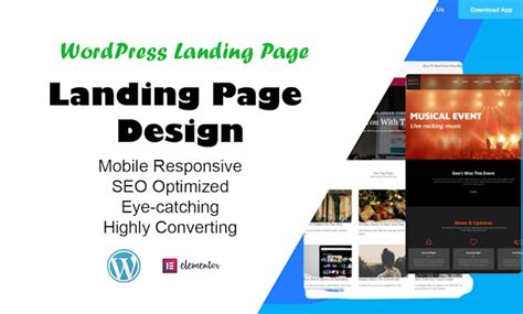 Build Attractive Wordpress Landing Page Design By Maryam24 Fiverr