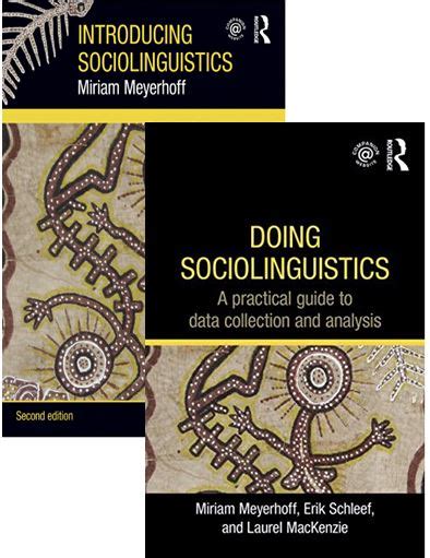 Introducing Sociolinguistics Doing Sociolinguistics Language Learning