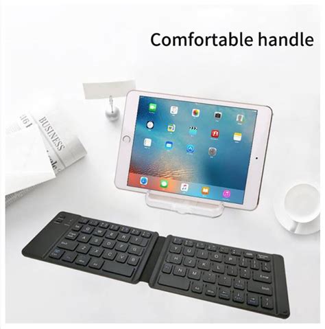 Mini Foldable Keyboard Ipad Tablet Phone Charging Bluetooth Wireless Keyboard Portable Foldable