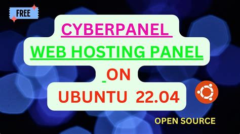 How To Install CyberPanel On Ubuntu Web Hosting Panel Step By Step YouTube