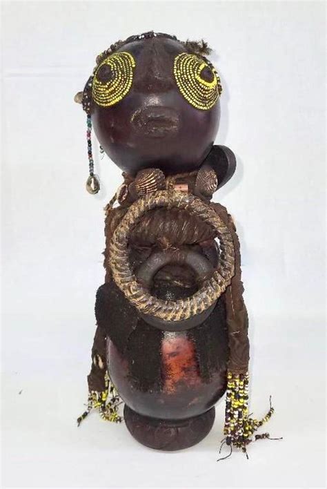 Handmade Nyamwezi Beaded Doll 15 African Tribal Art Etsy