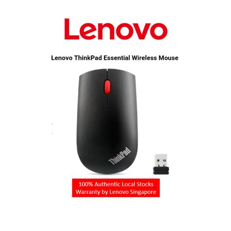 Lenovo ThinkPad Essential Wireless Mouse 4X30M56888 Lazada Singapore