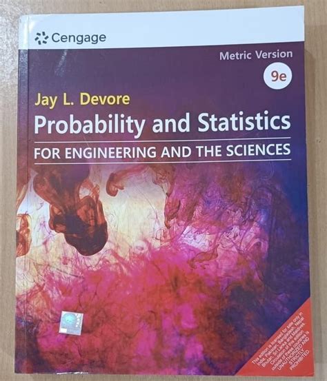 Probability And Statistics For Engineering And The Sciences 8e Devore