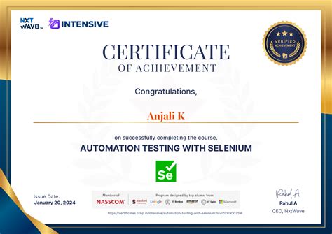 Anjali K Automation Tester With Selenium Java Linkedin