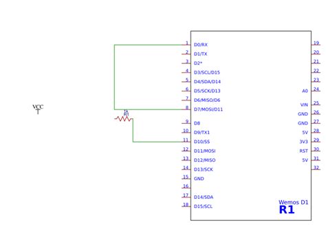 Wemos D1 R1 Resources Easyeda