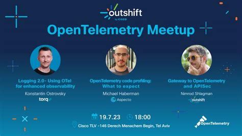 Michael Haberman On Linkedin Opentelemetry Tlv Code Profiling