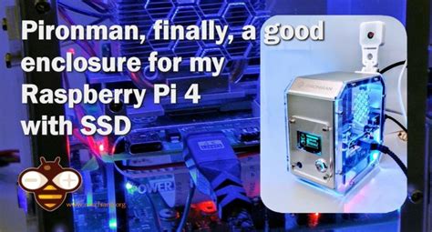pironman enclosure raspberry pi 4 renzo mischianti