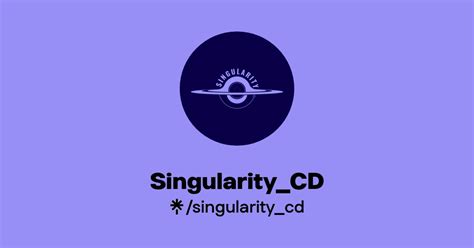 Singularitycd Instagram Linktree