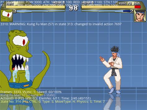 Numbuh 3 And Kang Animexist Bug · Issue 963 · Ikemen Engine Ikemen Go · Github