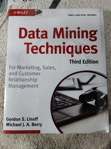 Data Mining Techniques Hobbies And Toys Books And Magazines Textbooks On