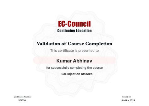 Abhinav Kumar On Linkedin Cybersecurity Sqlinjection Learningjourney Websecurity