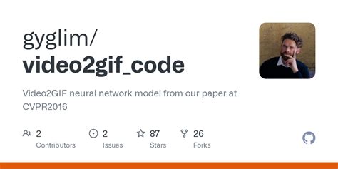 Github Gyglimvideo2code Video2 Neural Network Model From Our