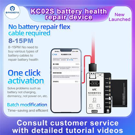 I2c Kc02s Iphone 11 15 Battery Health Repair Tester W09 Pro V3