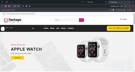 🖐 Hello 🤞 Complete Full Functional E Commerce Website Using React Js 🖤