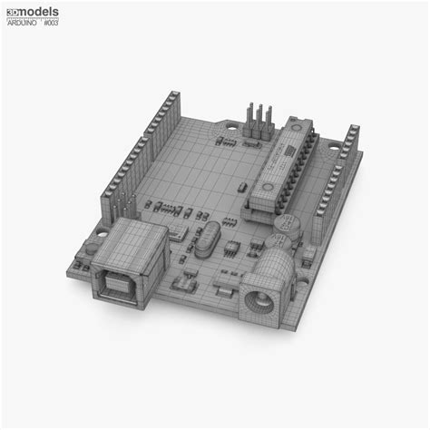 arduino uno r3 3d model download computer accessories on