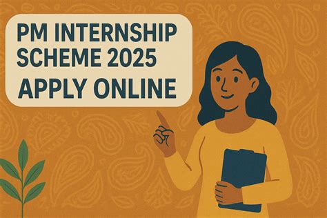 Pm Internship Scheme 2025 Apply Online ₹5000 Stipend And ₹6000 Grant