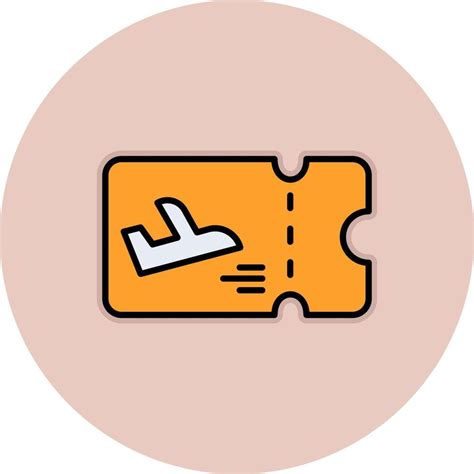 Boarding Pass Vector Icon 37251280 Vector Art At Vecteezy