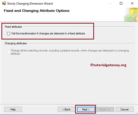 SSIS Slowly Changing Dimension Type