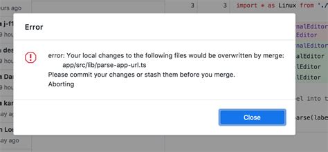 Improve Handling Merges With Uncommitted Changes In The Working Directory Issue