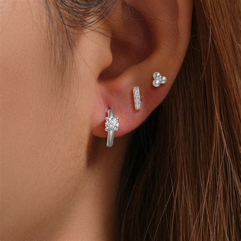 Mod Sterling Silver Earring Set James Jewellery