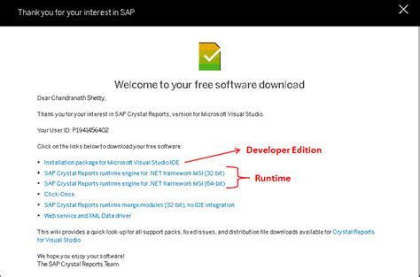 Crystal Reports For Net Framework 20 X64 Redistributable Package 64